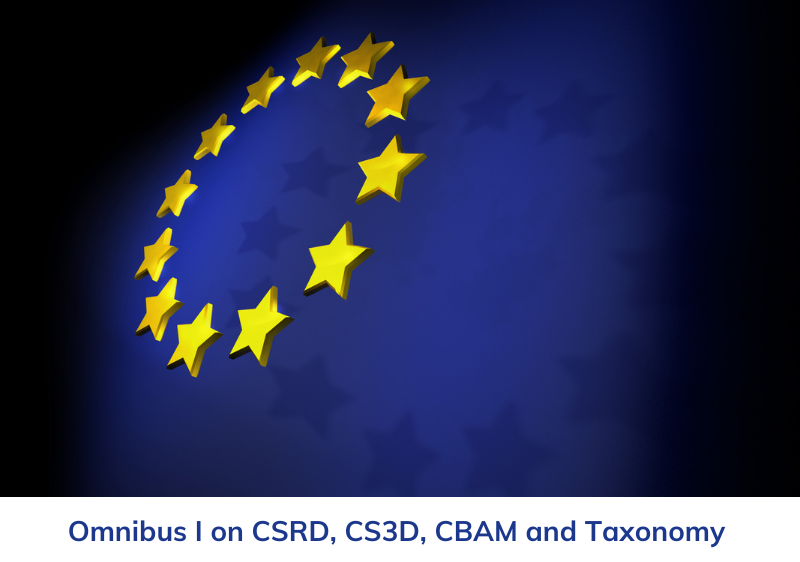 Omnibus I on CSRD, CS3D, CBAM and Taxonomy | SMEunited